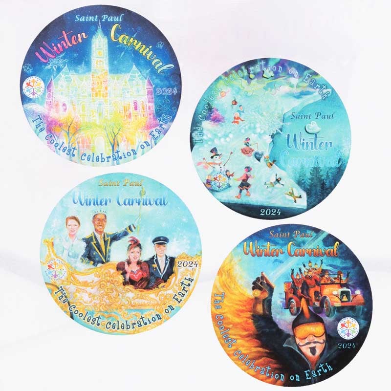 Spotlight on Saint Paul Winter Carnival Buttons | Minnesota Historical ...