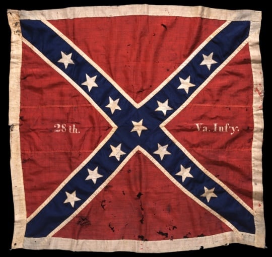 Twenty-eighth Virginia Infantry Regimental Battle Flag | MNopedia