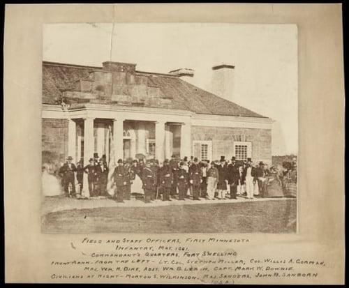 First Minnesota Volunteer Infantry Regiment | MNopedia