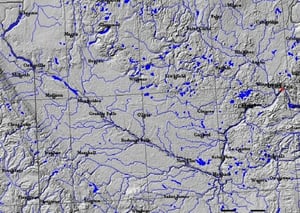 Draining of Glacial Lake Agassiz | MNopedia