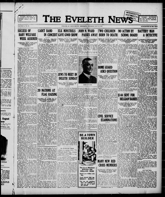 Eveleth mining news | Minnesota Historical Society
