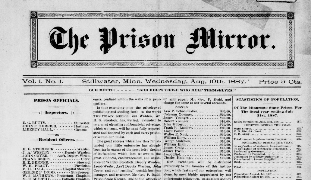 The Prison Mirror | Minnesota Historical Society
