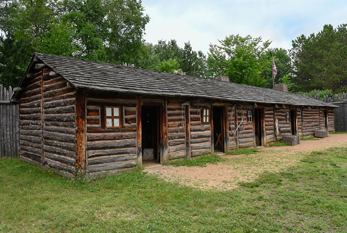 The Fur Post at Ginebig-ziibi (Snake River) | Snake River Fur Post | MNHS